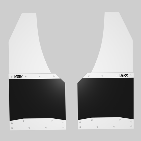 Kickback Mudflaps 12” Wide V1 | Set of 4 – Langreck Fabrication
