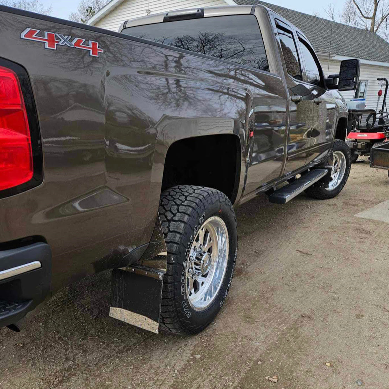 Kickback Mudflaps 12” Wide V1 | Set of 4 – Langreck Fabrication